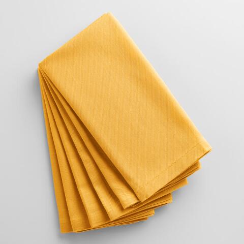 Table Napkins (Gold) - Creative Cater Event Rentals