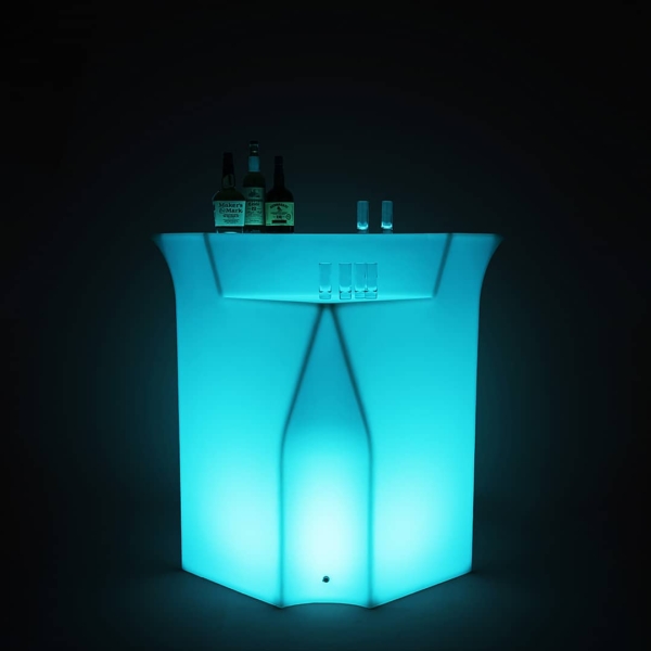 LED Cocktail Table - Creative Cater Event Rentals